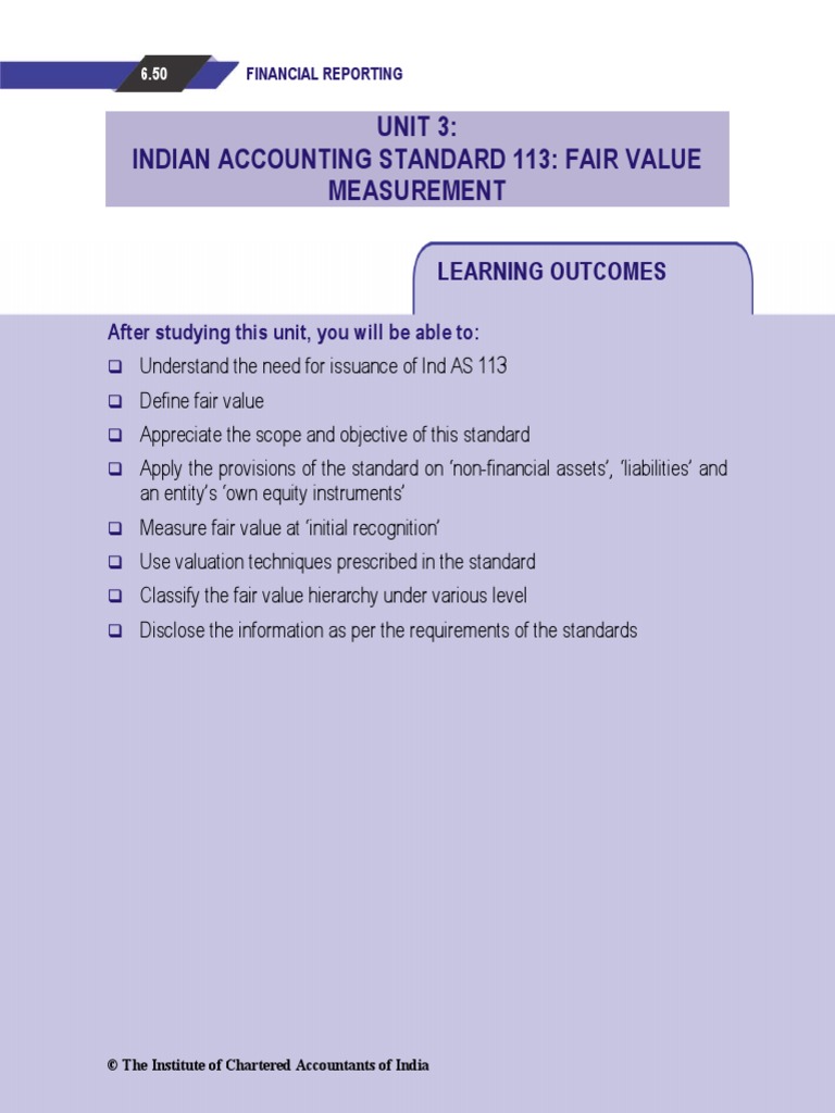 Ifrs 13 | PDF | Fair Value | Valuation (Finance)