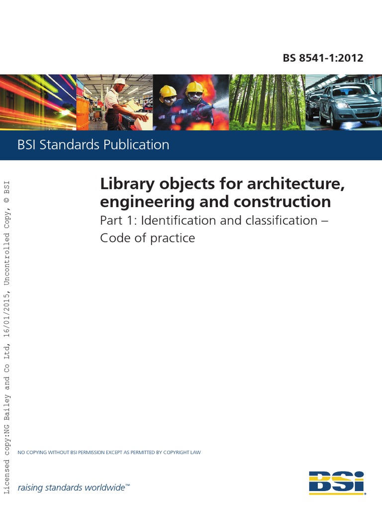 BS 8541-1 2012 | PDF | Building Information Modeling | Xml Schema