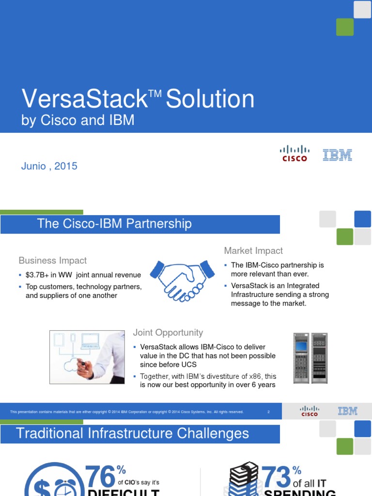 IBM VersaStack Solution | PDF | Cisco Systems | Ibm