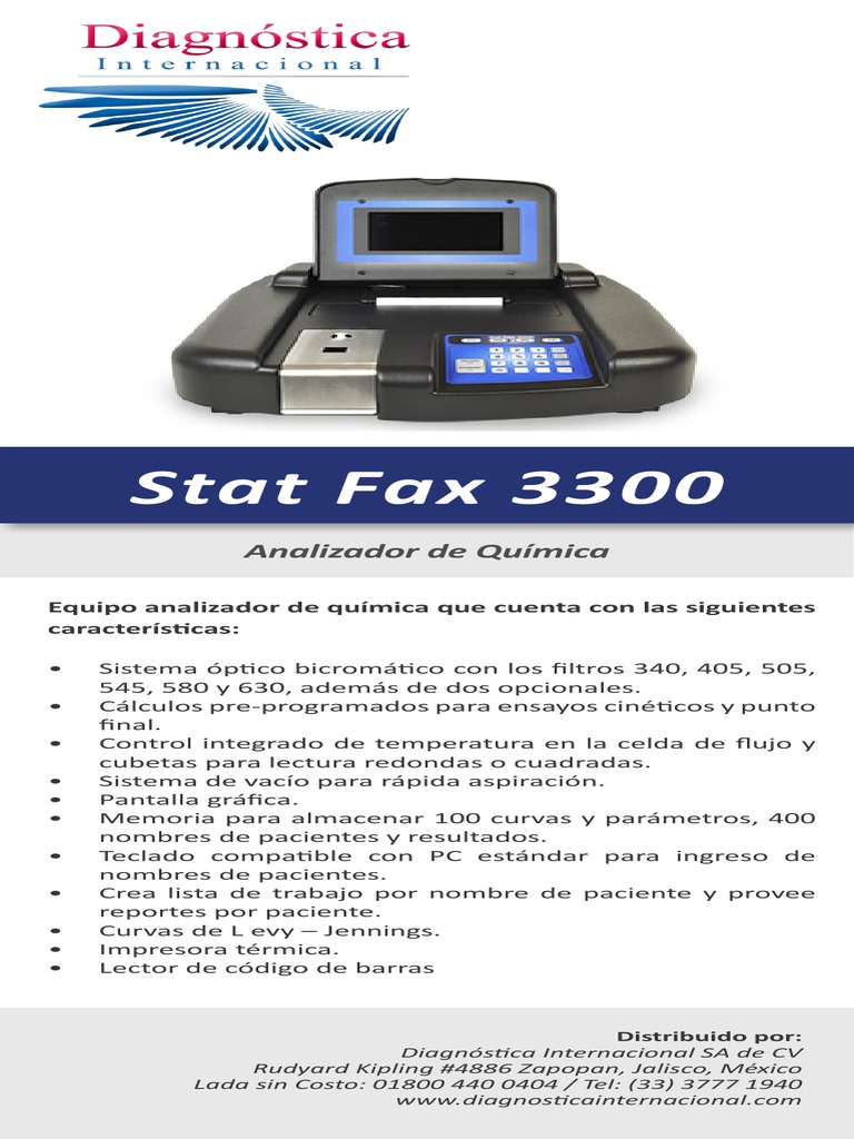 Stat Fax Folletos | PDF | Informática