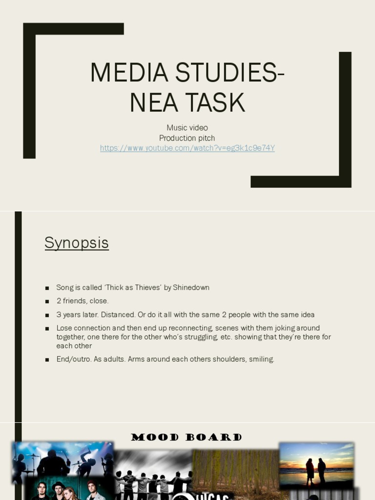 Media Studies - NEA Task | PDF