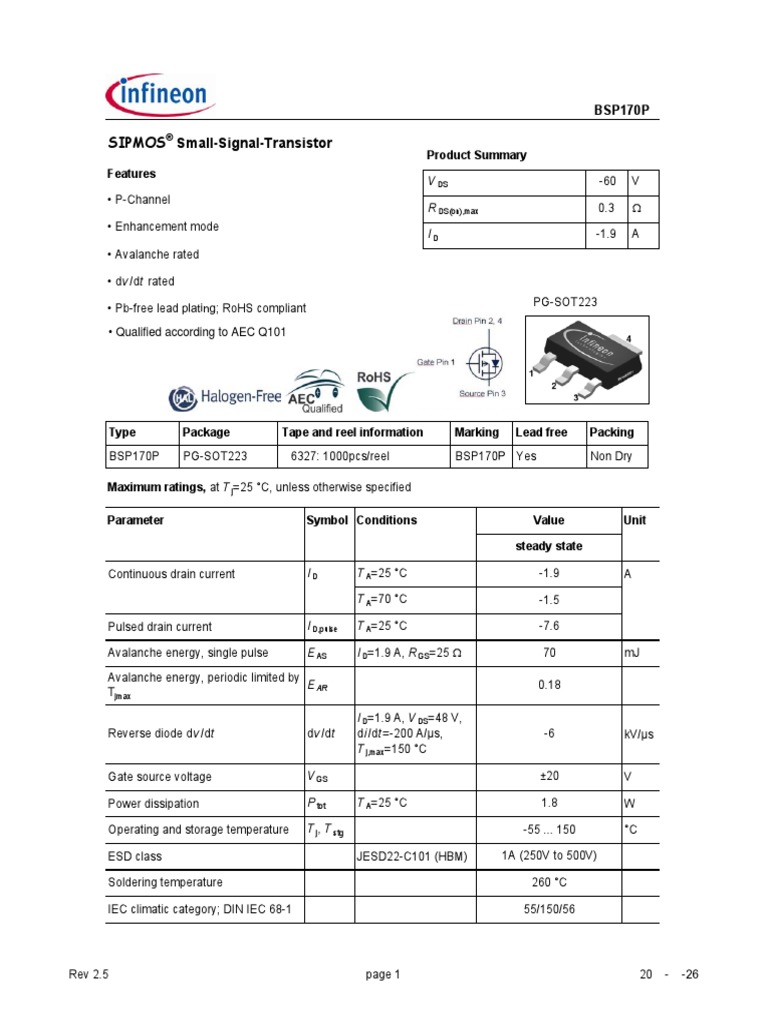 Datasheet de Um Componente A Qual Não Me Recordo o Nome Agora. | PDF ...