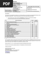 Check List For Joining Formalities | PDF | Document | Official Documents
