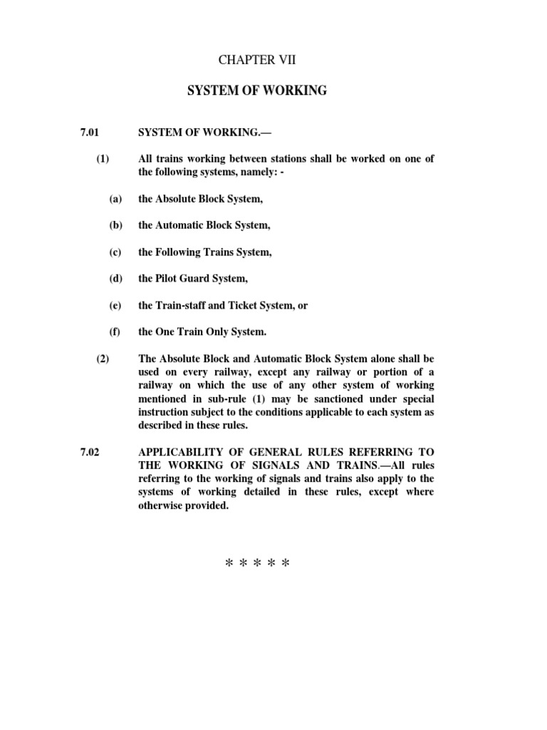 System of Working | PDF