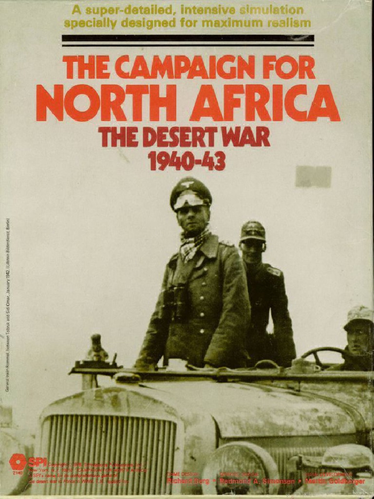 (SPI) The Campaign For North Africa | PDF | Artillery | Battalion