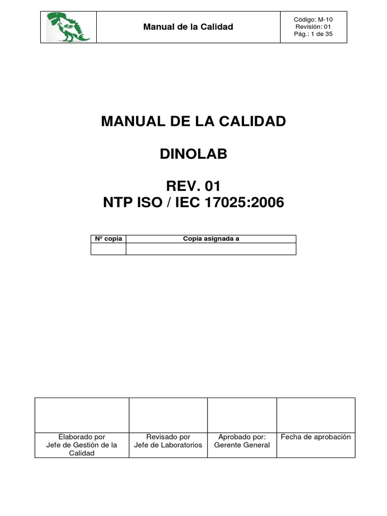 Taller Revision Manual 17025 PDF | PDF | Calidad (comercial) | Auditoría
