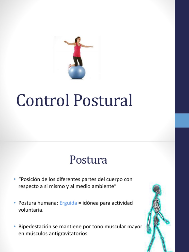 Control Postural | PDF | Terapia ocupacional | Músculo