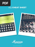 Mixing Mastering Cheat Sheet Binder Print Ready 85x11 1 | PDF ...