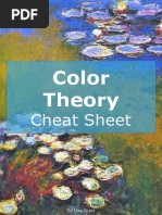 Color Theory Cheat Sheet For Beginners | PDF | Color | Hue