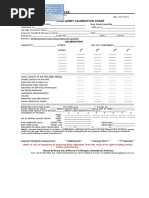 Dipstick Calibration | PDF | Litre | Volume