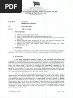 PNP General Orders Number DPL 06-11 Restructuring of Unit | PDF