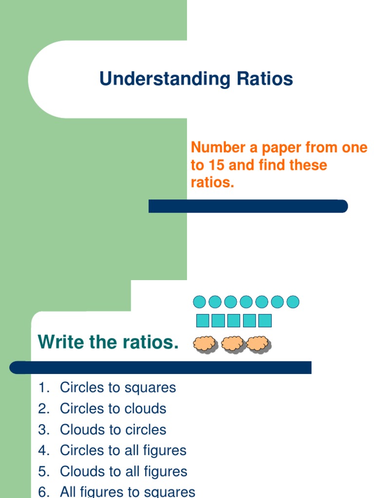 Understanding Ratios | PDF | Length | Geometry