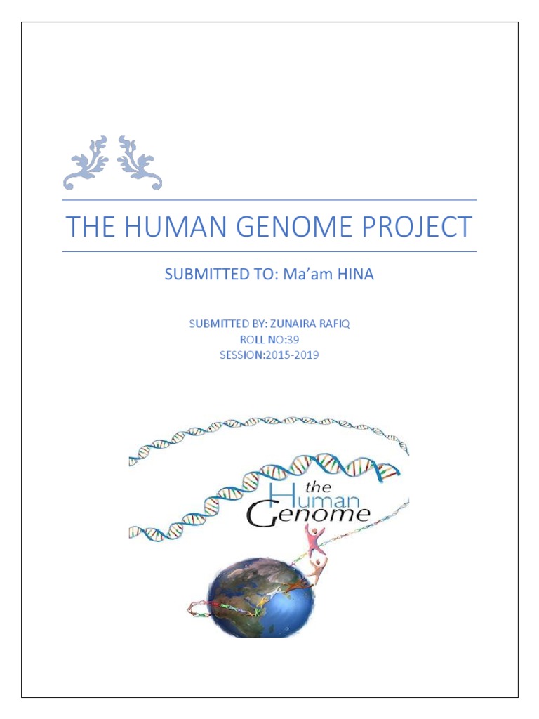 The Human Genome | PDF | Dna Sequencing | Human Genome