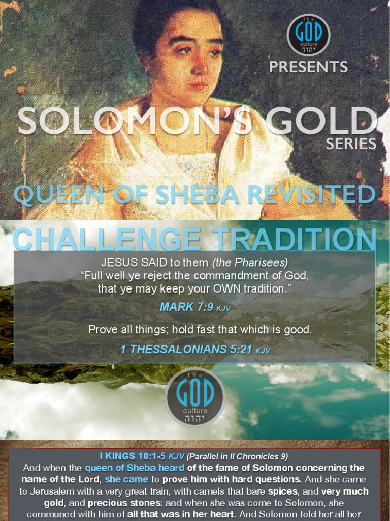Reexamining the Biblical Account of the Queen of Sheba | PDF | Queen Of ...