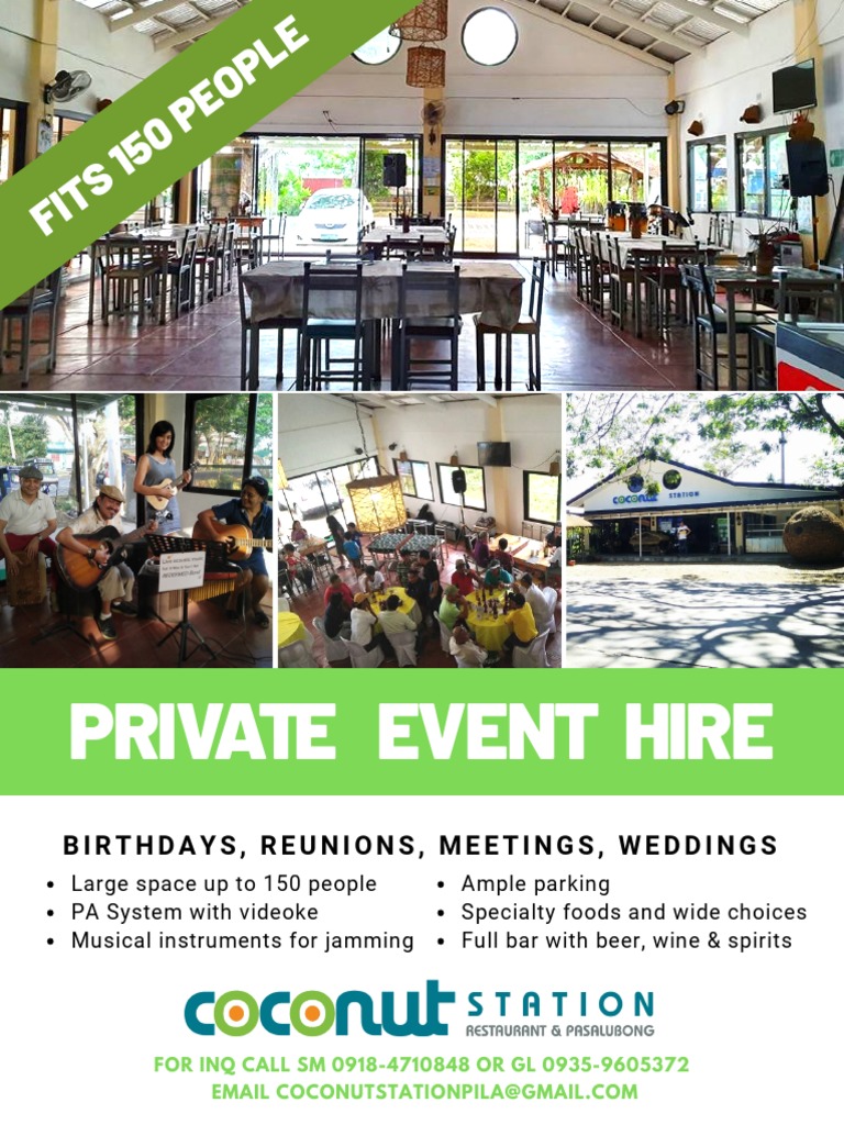 FLYER Venue Hire | PDF