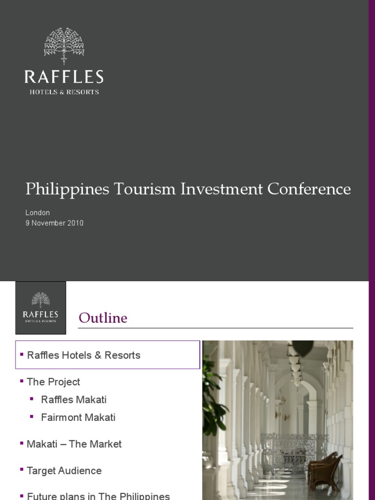 Case Study - Raffles Makati | PDF | Makati | Hospitality Companies