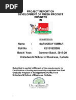 Amul Organisation Structure | PDF | Milk | Cooperative