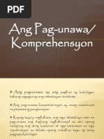 INTERBENSYON SA PAGLINANG NG KASANAYAN SA PAGBASA AT PAG-UNAWA NG MGA MAG-AARAL SA IKAPITONG ...