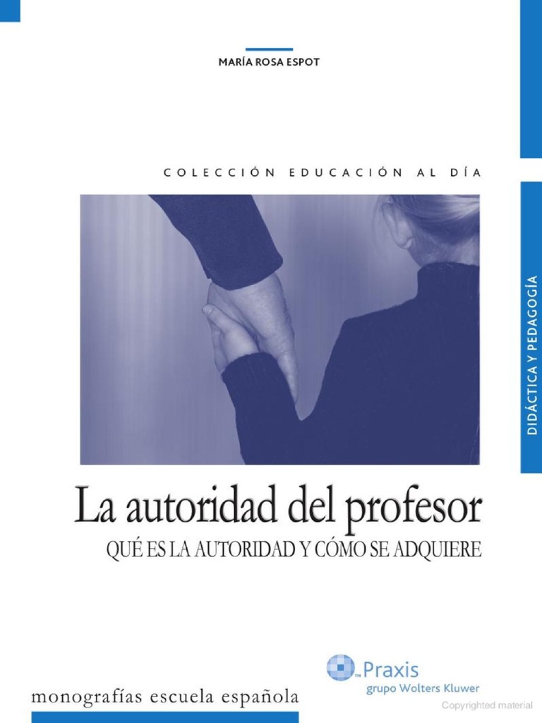 La Autoridad Del Profesor | PDF