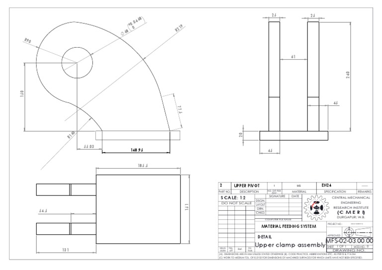 Upper Clamp | PDF | Computing | Engineering