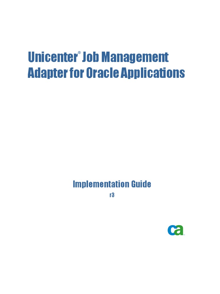 Oracle Adapter R3 Implementation Guide Pdf Oracle Database Operating System 