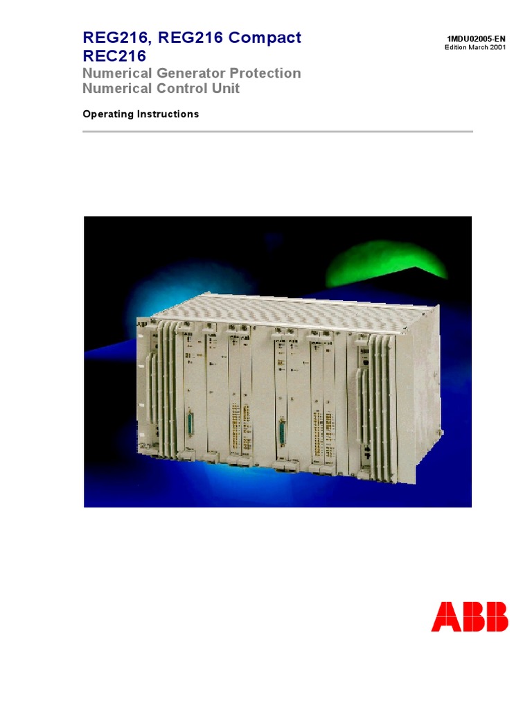 Numerical Generator Protection ABB | PDF | Direct Current | Electrical ...