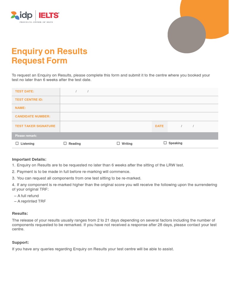 EOR Request Form 2018 A4 090119 PDF | PDF