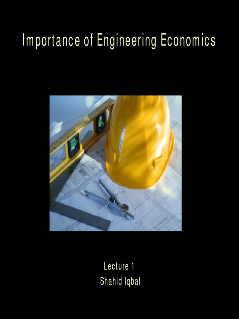 Engineering Economics | PDF | Engineering | Interest