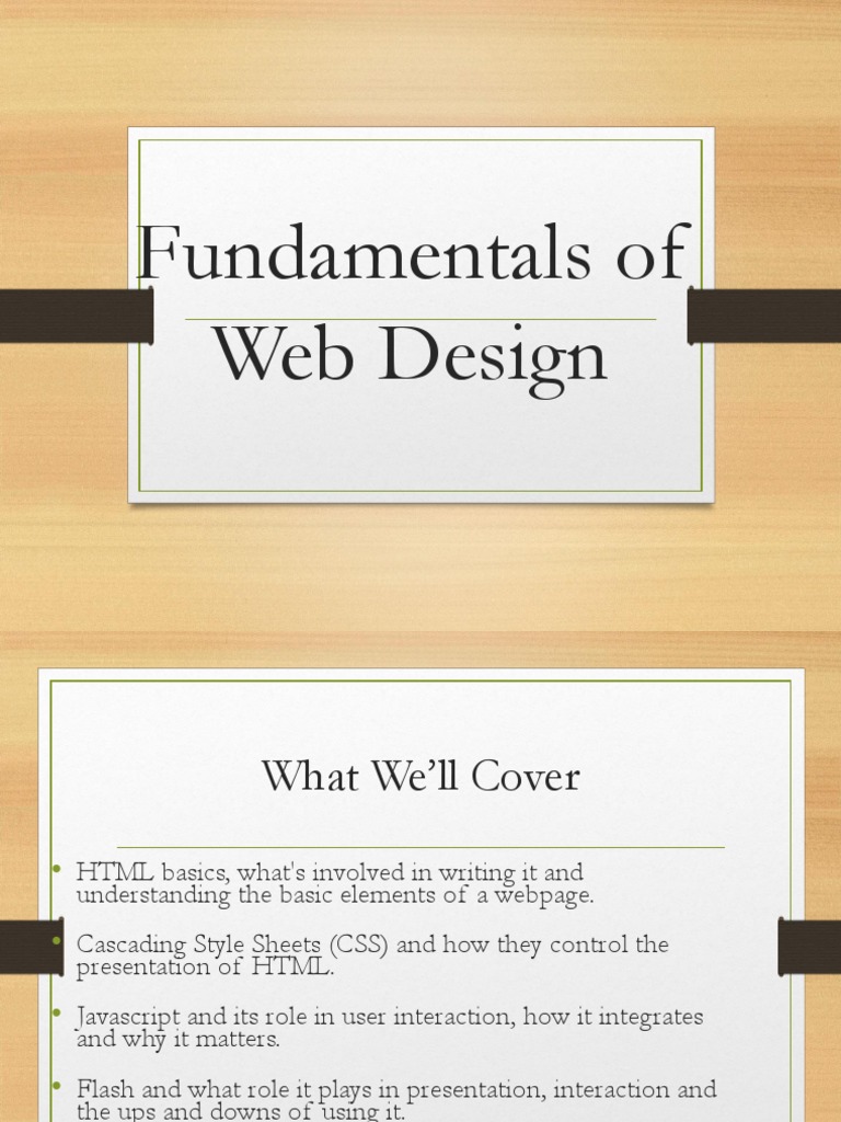 Web Design Basics for Beginners | PDF | Cascading Style Sheets | Html ...