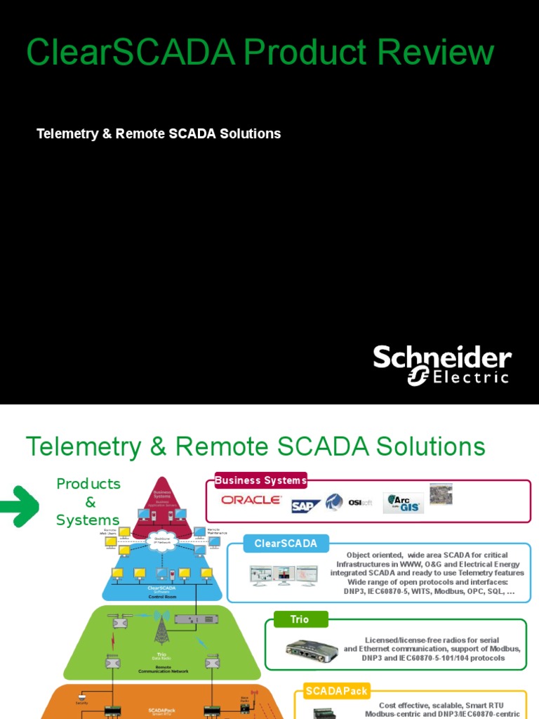 Clearscada Product Review: Telemetry & Remote Scada Solutions | PDF ...