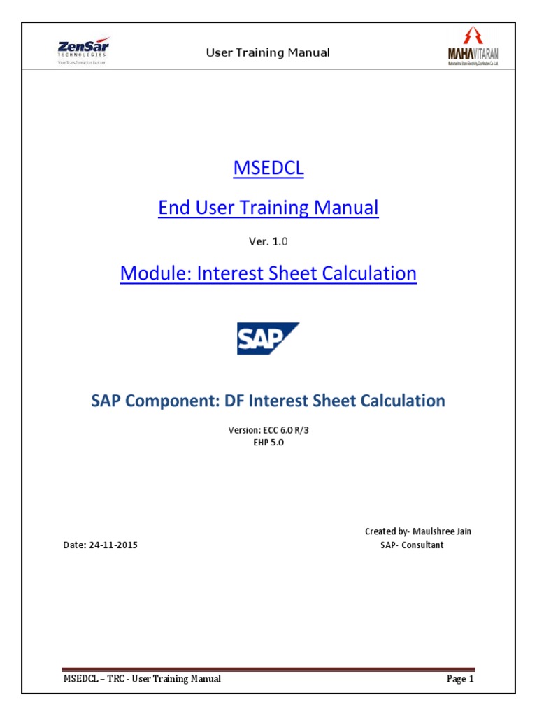 User Manual - DF Interest Sheet | PDF | Graphical User Interfaces | Login