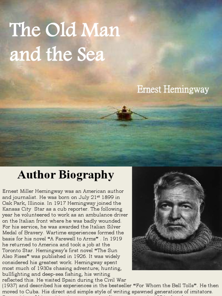 The Old Man and The Sea: Ernest Hemingway | PDF | Ernest Hemingway
