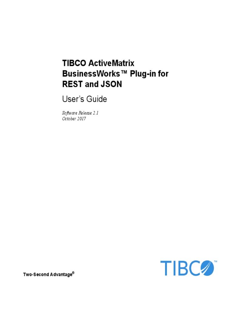 TIB Bwpluginrestjson 2.1 Users Guide | PDF | Representational State Transfer | Information ...