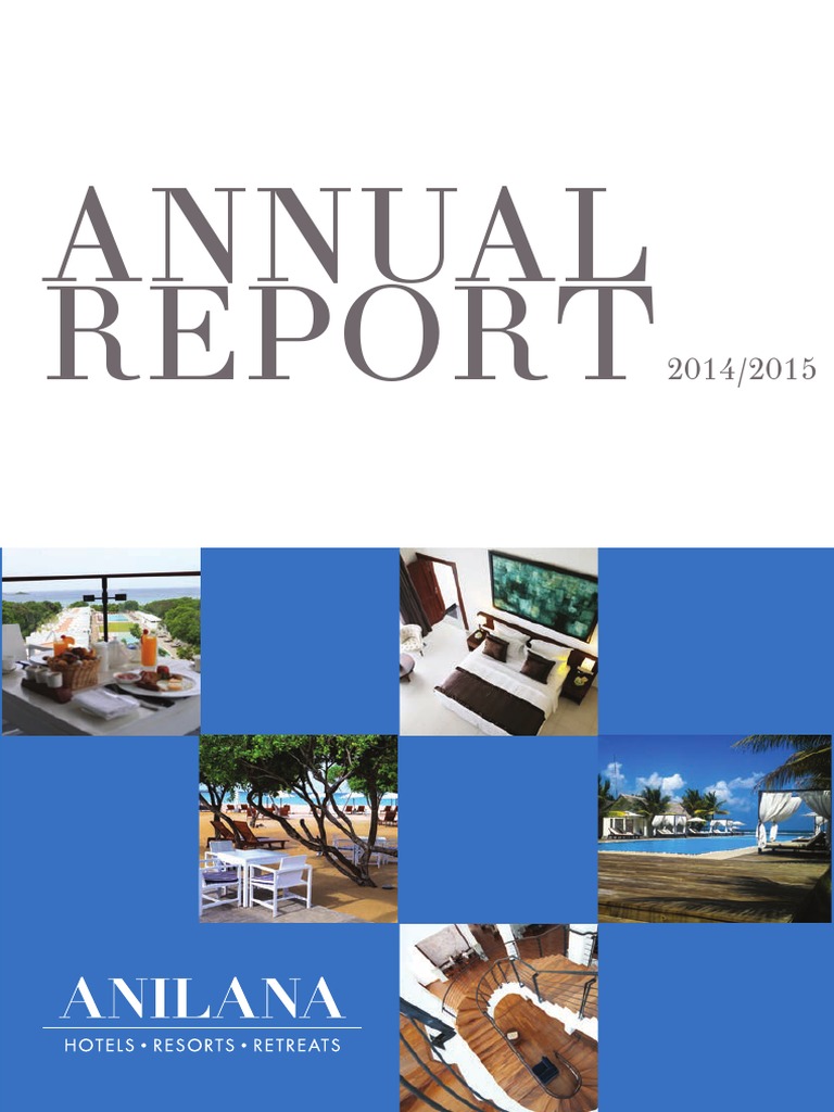 Anilana Annual Report 2015 PDF | PDF | Financial Statement | Corporate ...