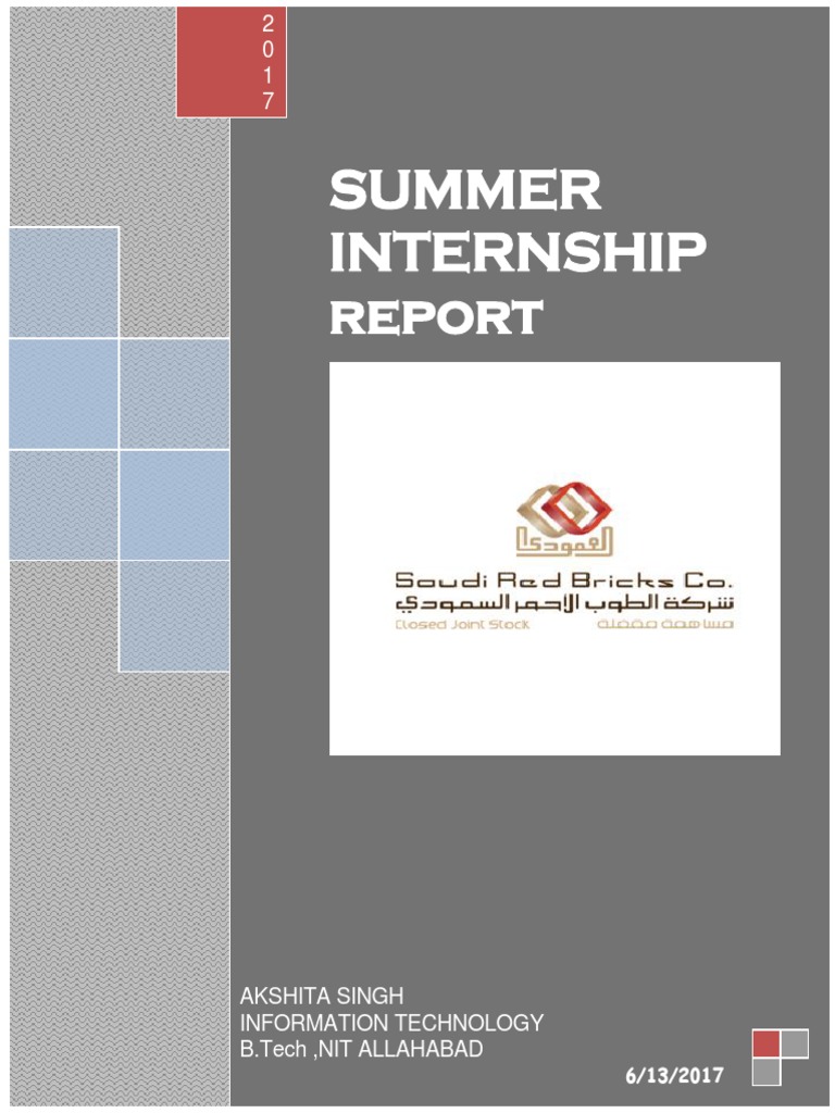 Summer Internship Project Report | PDF | Internet Protocol Suite | Osi ...