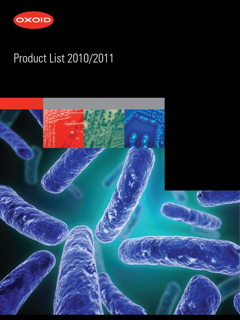 Catálogo Oxoid 2010 | PDF | Elisa | Antibiotics