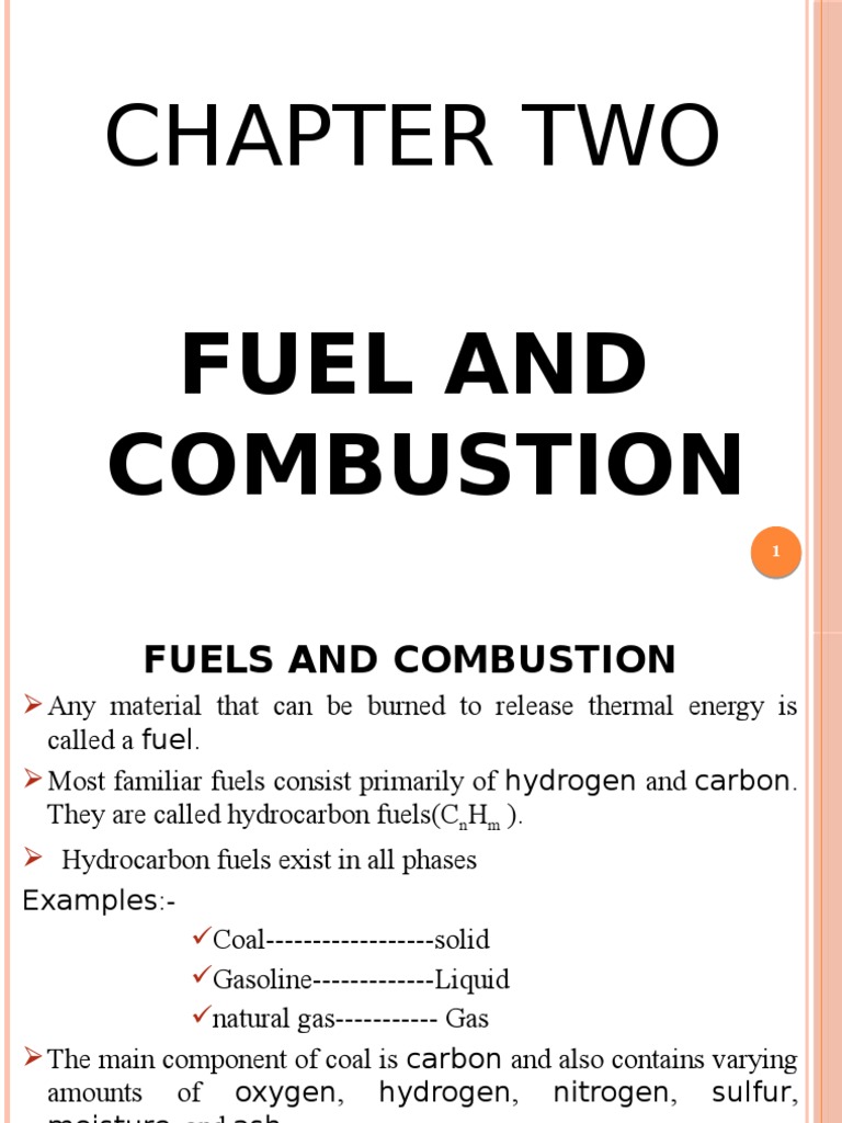 Understanding Fuels and Combustion Basics | PDF | Combustion | Coal