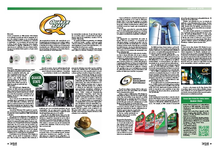 Quaker State | PDF | México | Marca