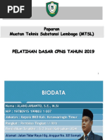 Penjelasan Aplikasi DUK (Daftar Urut Kepangkatan) | PDF