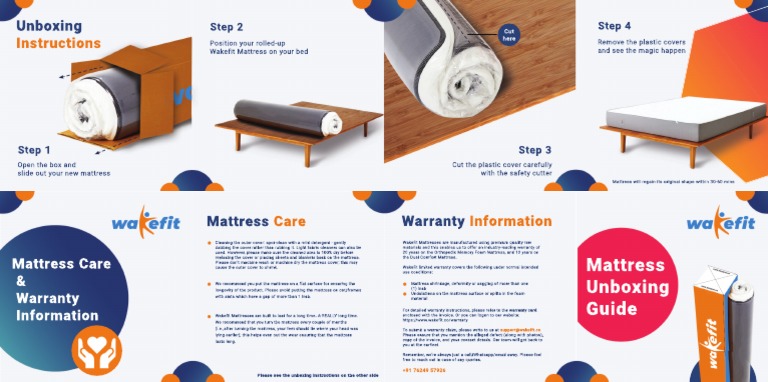 Mattress Unboxing Guide | PDF