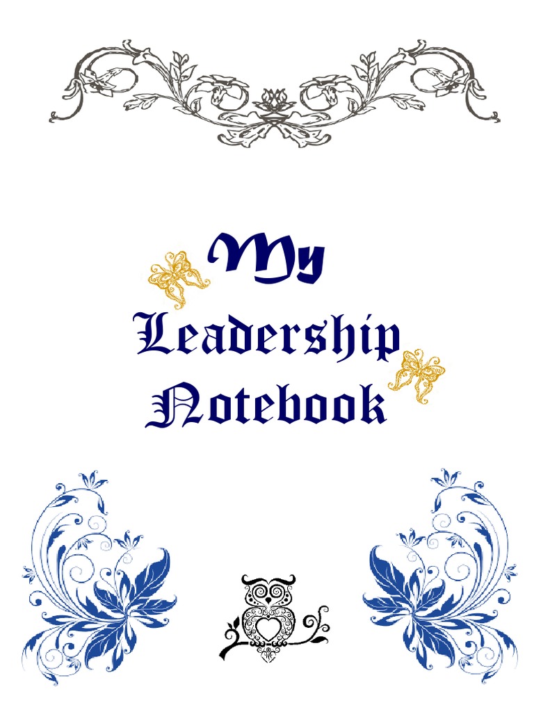 Leadership Notebook Overview | PDF