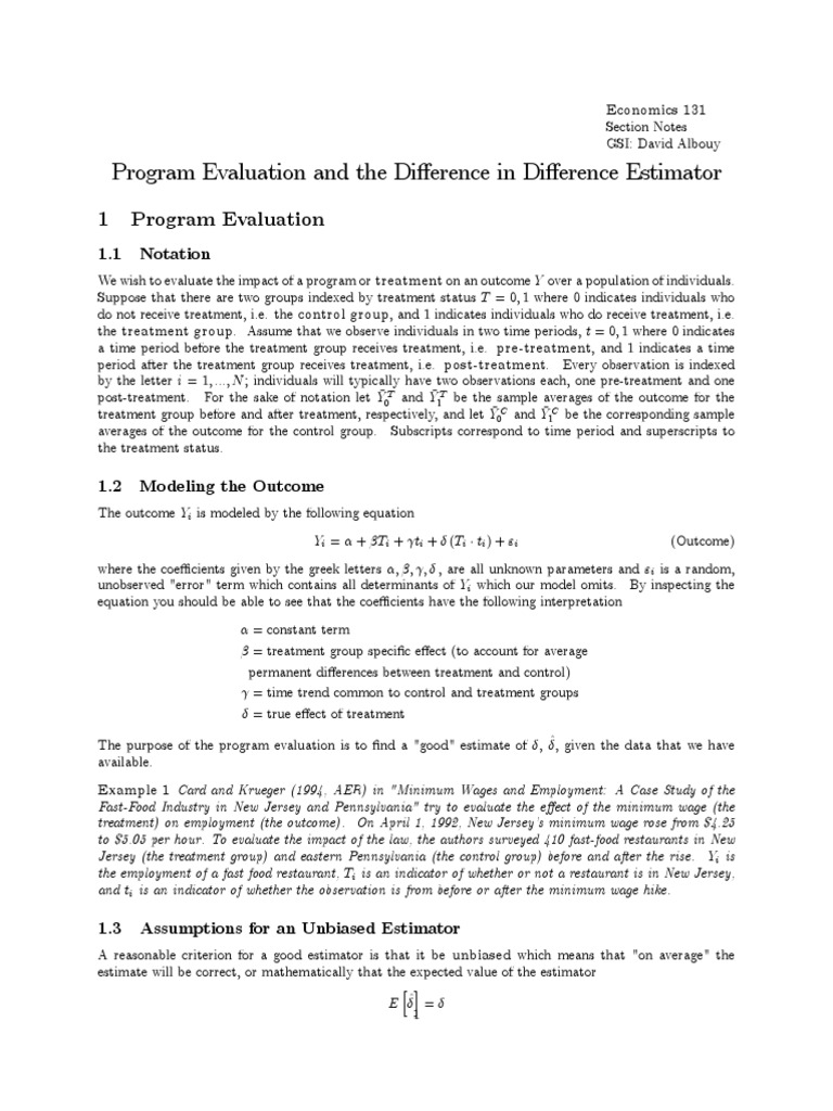 Diff PDF | Download Free PDF | Bias Of An Estimator | Estimator