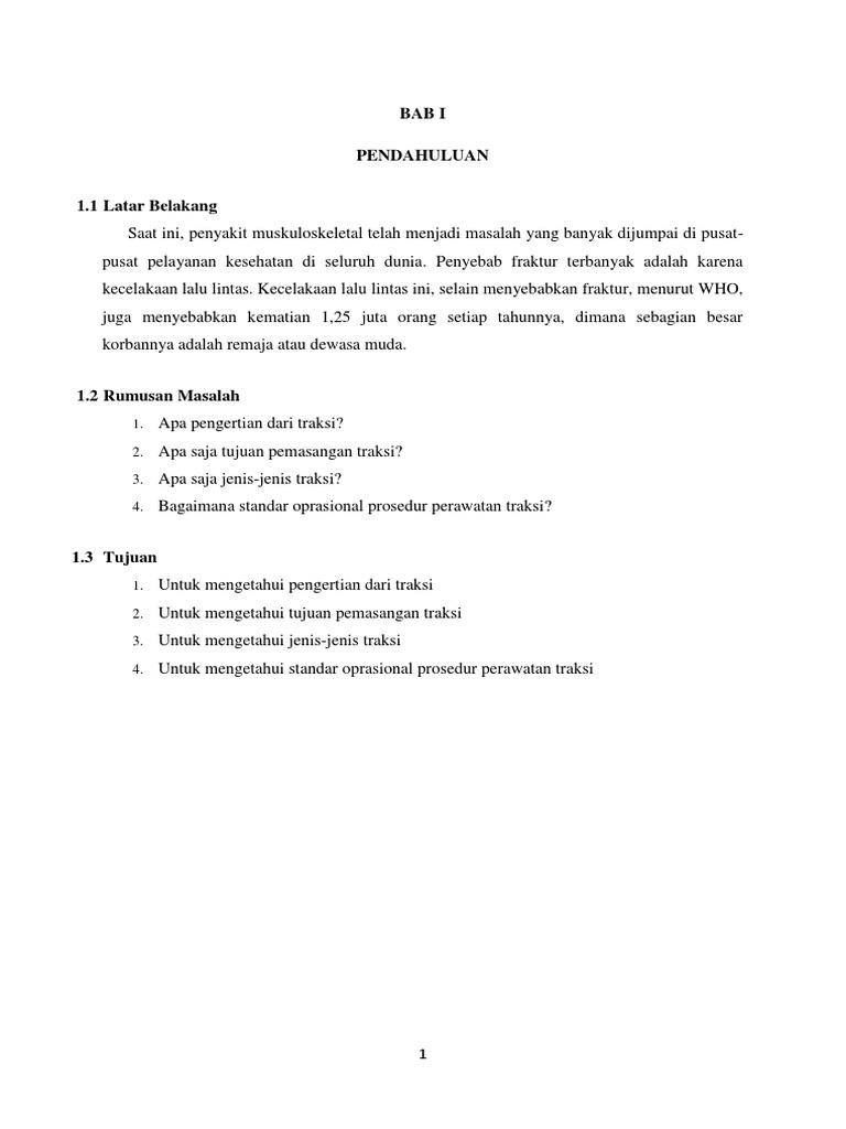Pemeliharaan Traksi | PDF