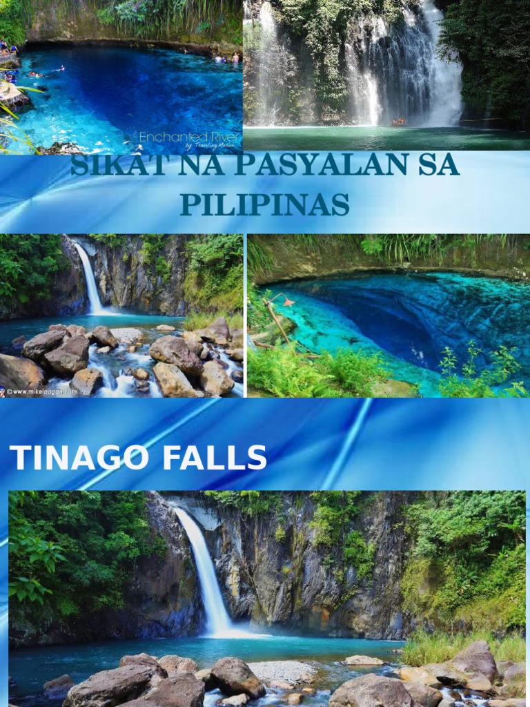 Sikat Na Pasyalan Sa Pilipinas | PDF | River | Nature