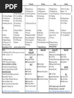 Brownie Troop Calendar - Year One | PDF | Scouting