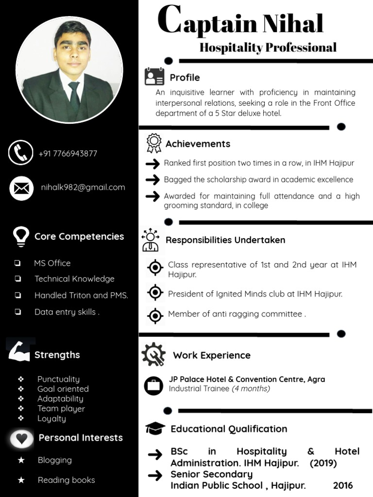 Resume: Captain Nihal | PDF | Learning | Behavior Modification