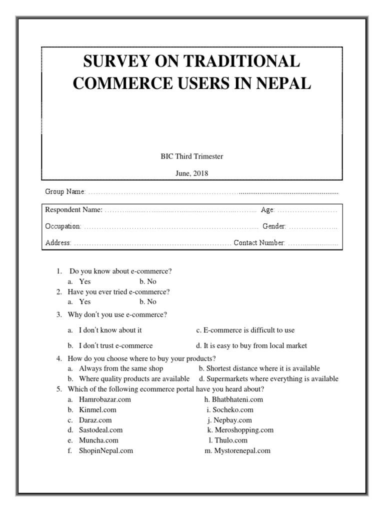 Traditional Commerce | PDF | E Commerce | Microeconomics