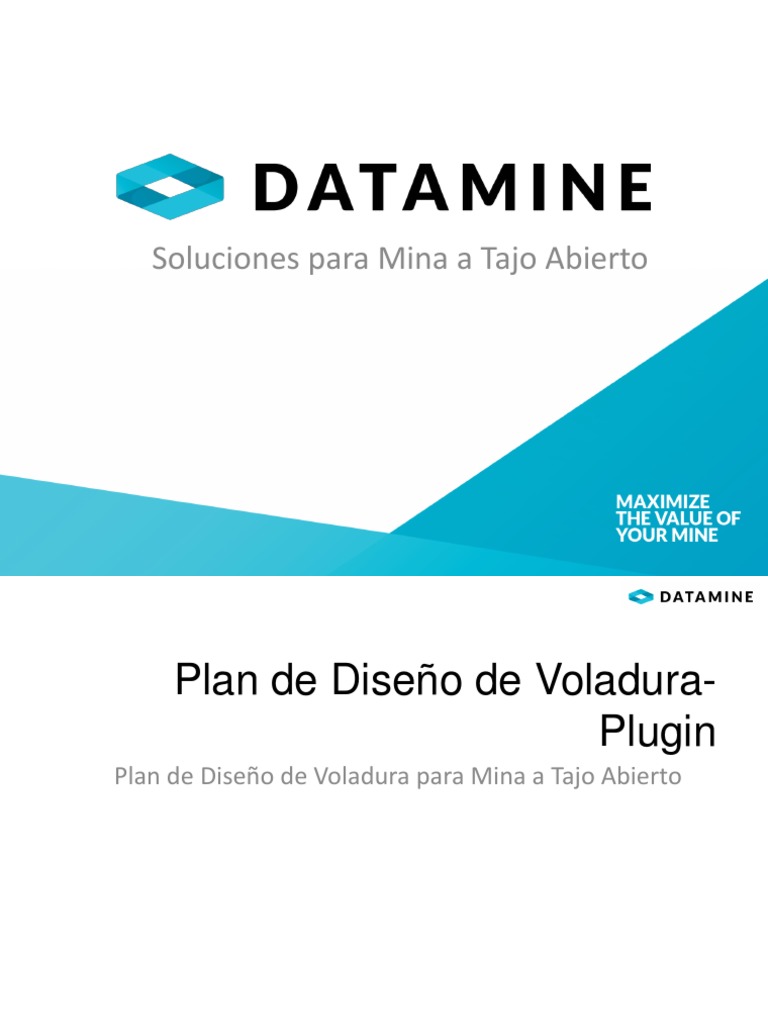 Open Pit Blast Design ESP | PDF | Tecnología digital | Ingeniería ...