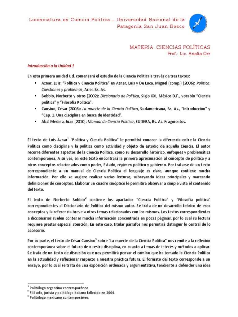 Introducción Unidad 1 | Unduh gratis PDF | Ciencias Políticas | Aprendizaje Introducción Unidad 1 | Unduh gratis PDF | Ciencias Políticas | Aprendizaje