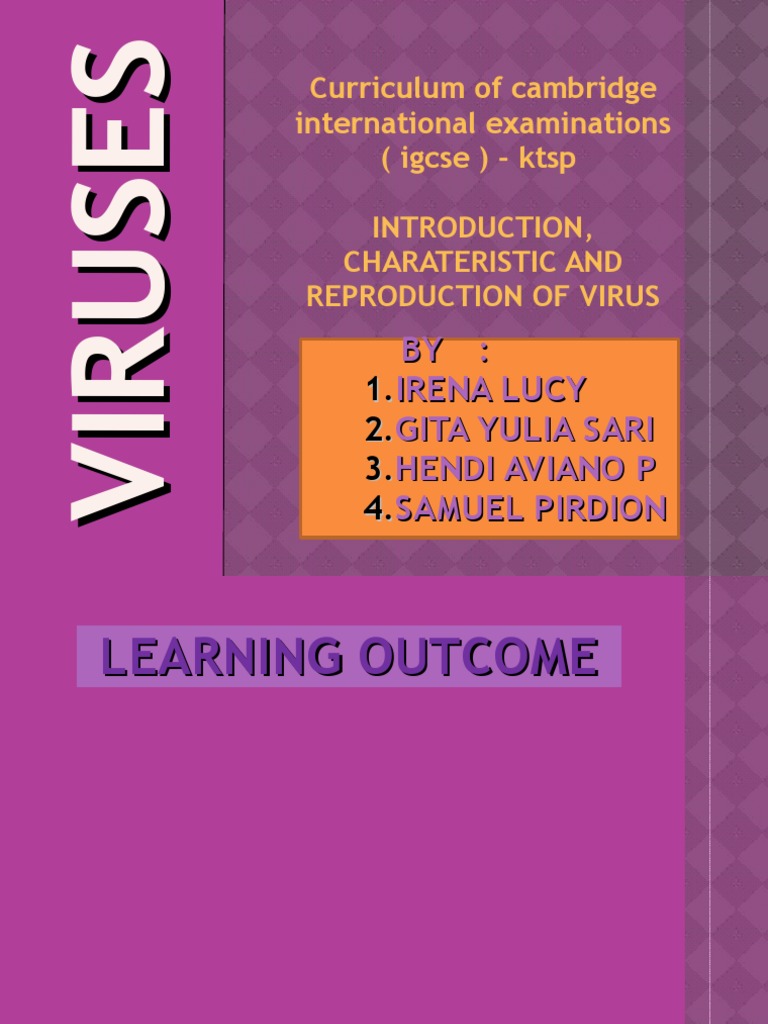 Curriculum of Cambridge International Examinations (Igcse) - KTSP ...